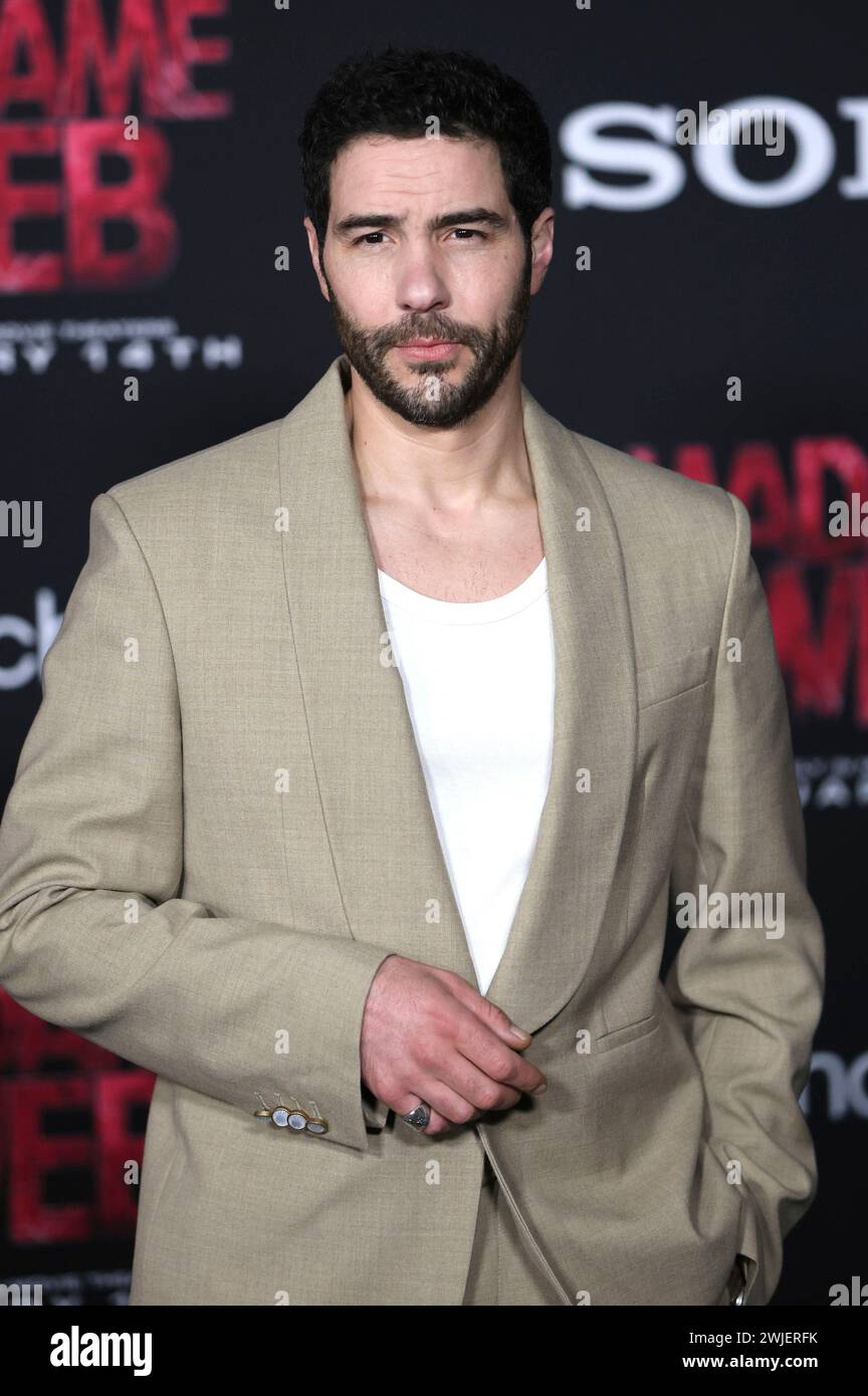 Tahar Rahim bei der Weltpremiere des Kinofilms 'Madame Web' im Regency ...