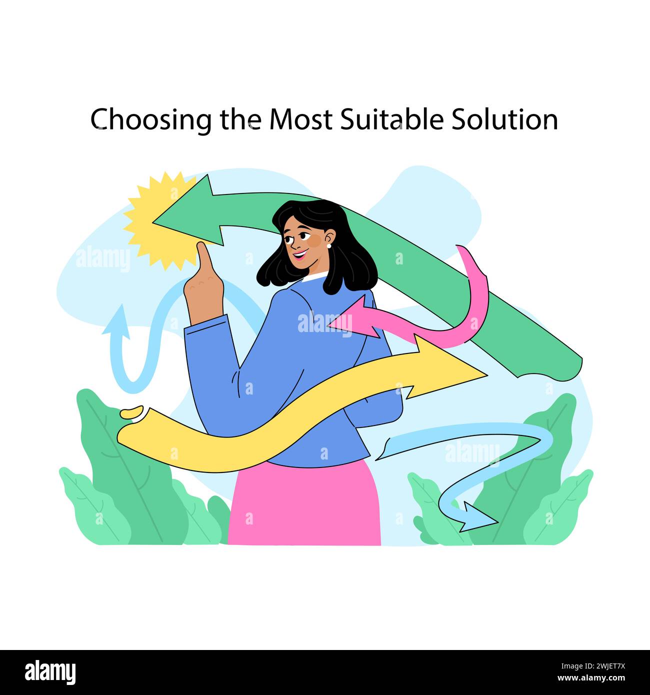 Clarity confidence Cut Out Stock Images & Pictures - Alamy