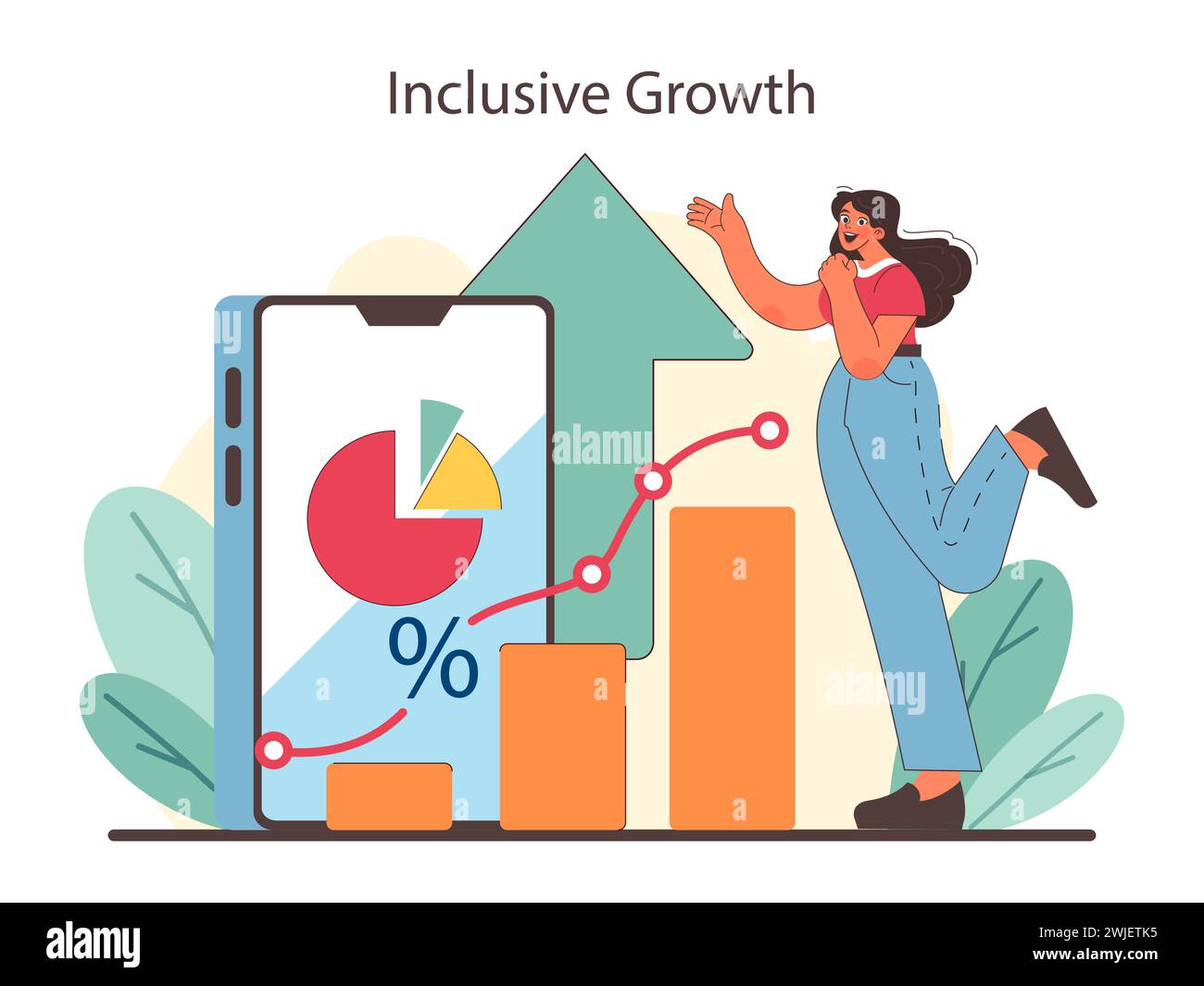 Economic growth visualized. Charting upward trends in inclusive economy ...