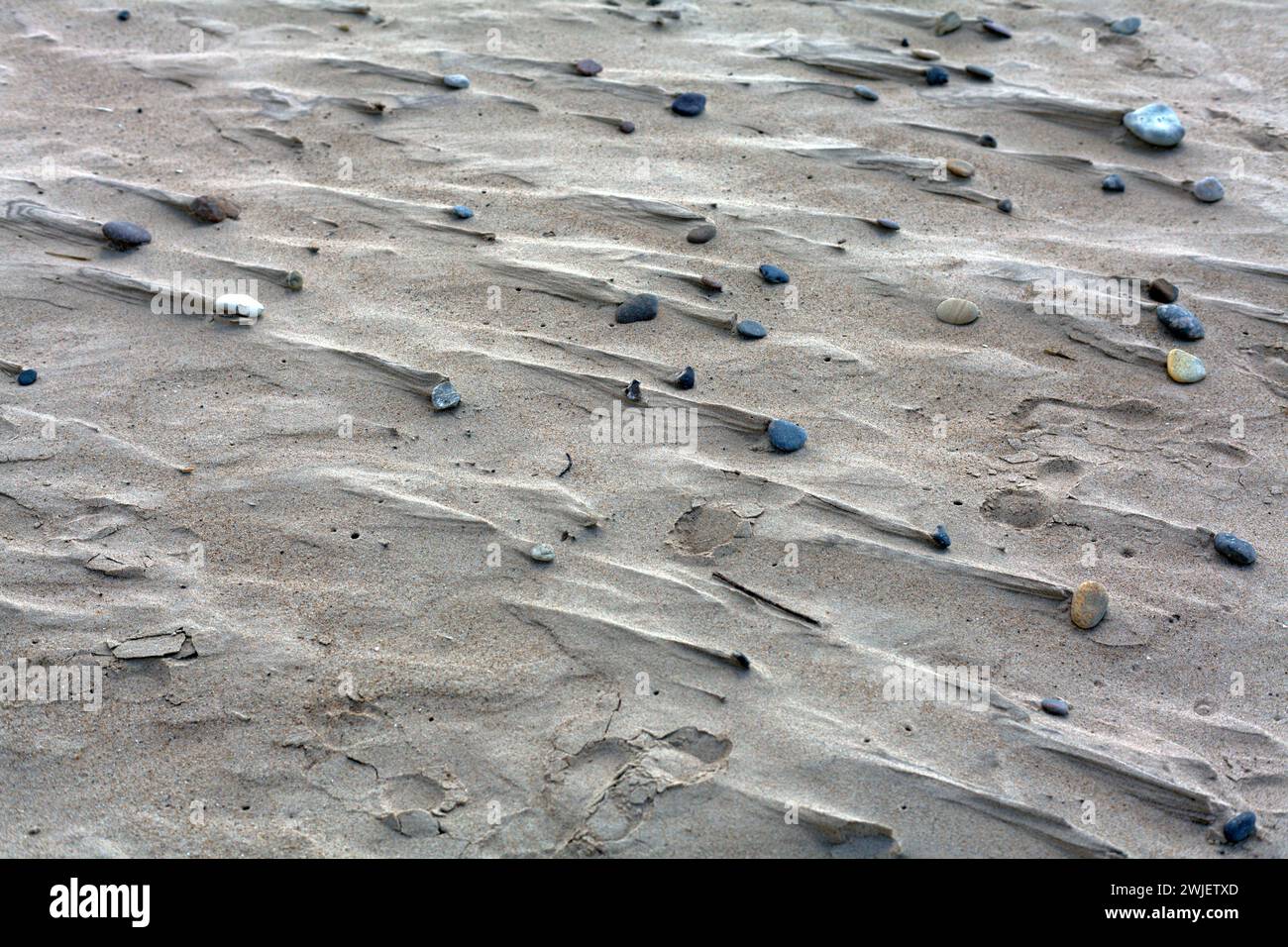 Sand and pebble patterns hi-res stock photography and images - Alamy