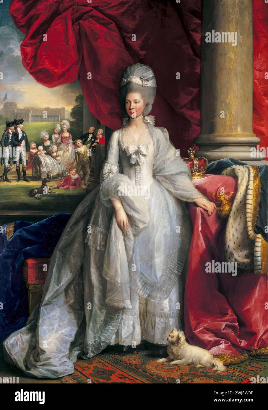 Queen Charlotte of Mecklenburg-Strelitz (1744-1818), Queen Consort of ...