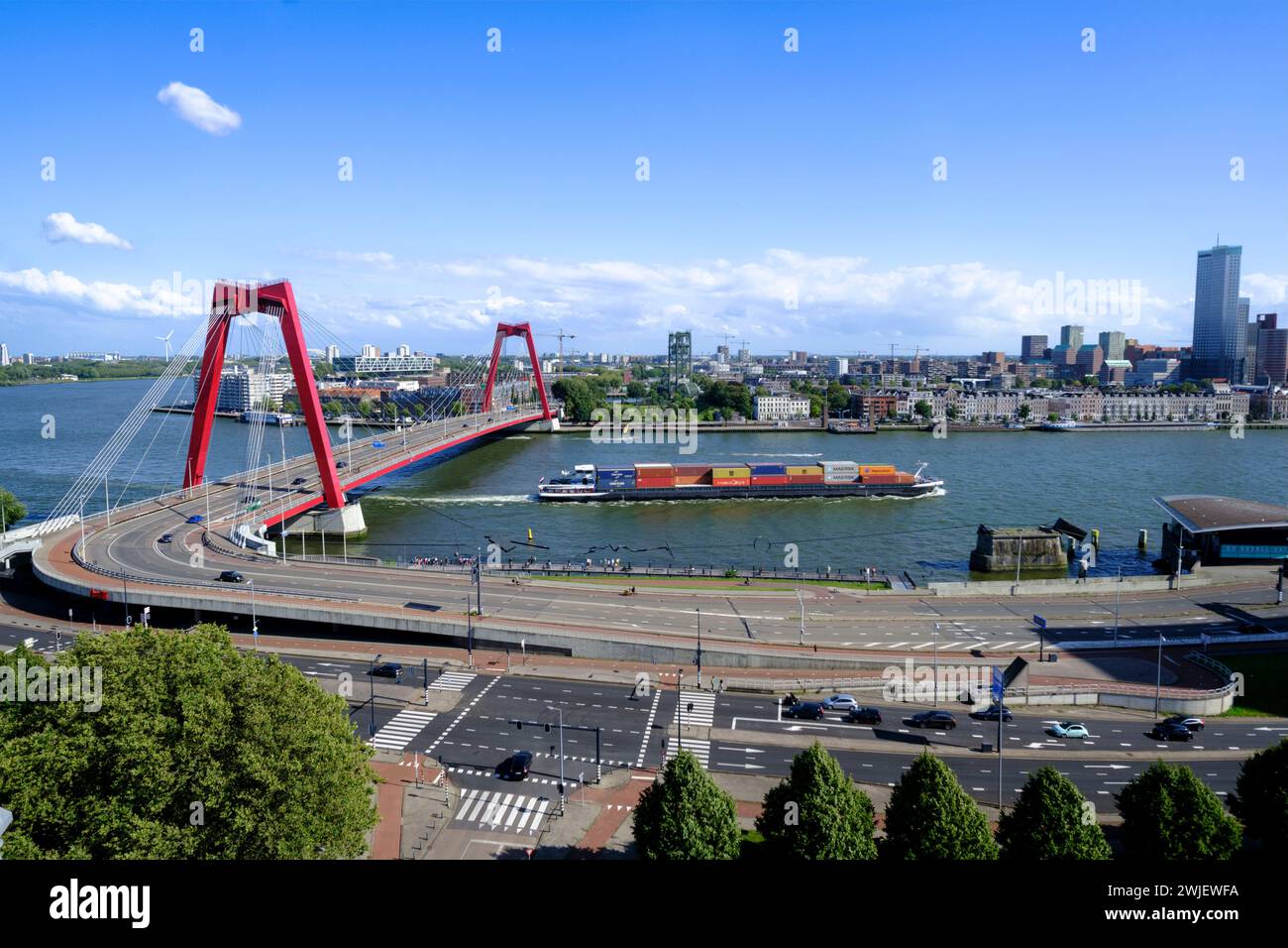 Rotterdam bridges hi-res stock photography and images - Alamy