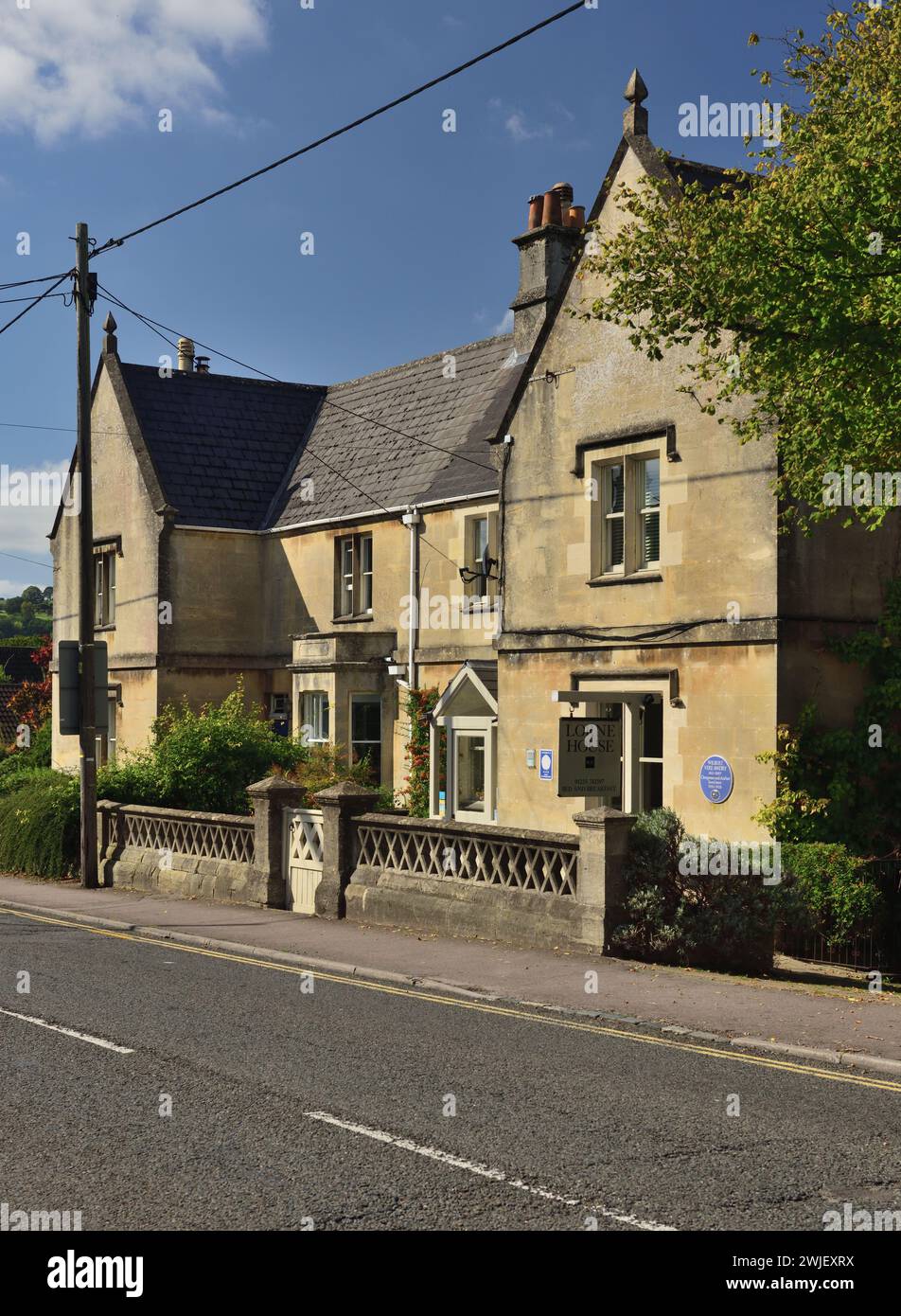 Lorne House in Box, Wiltshire, where Wilbert Vere Awdry, the creator of ...