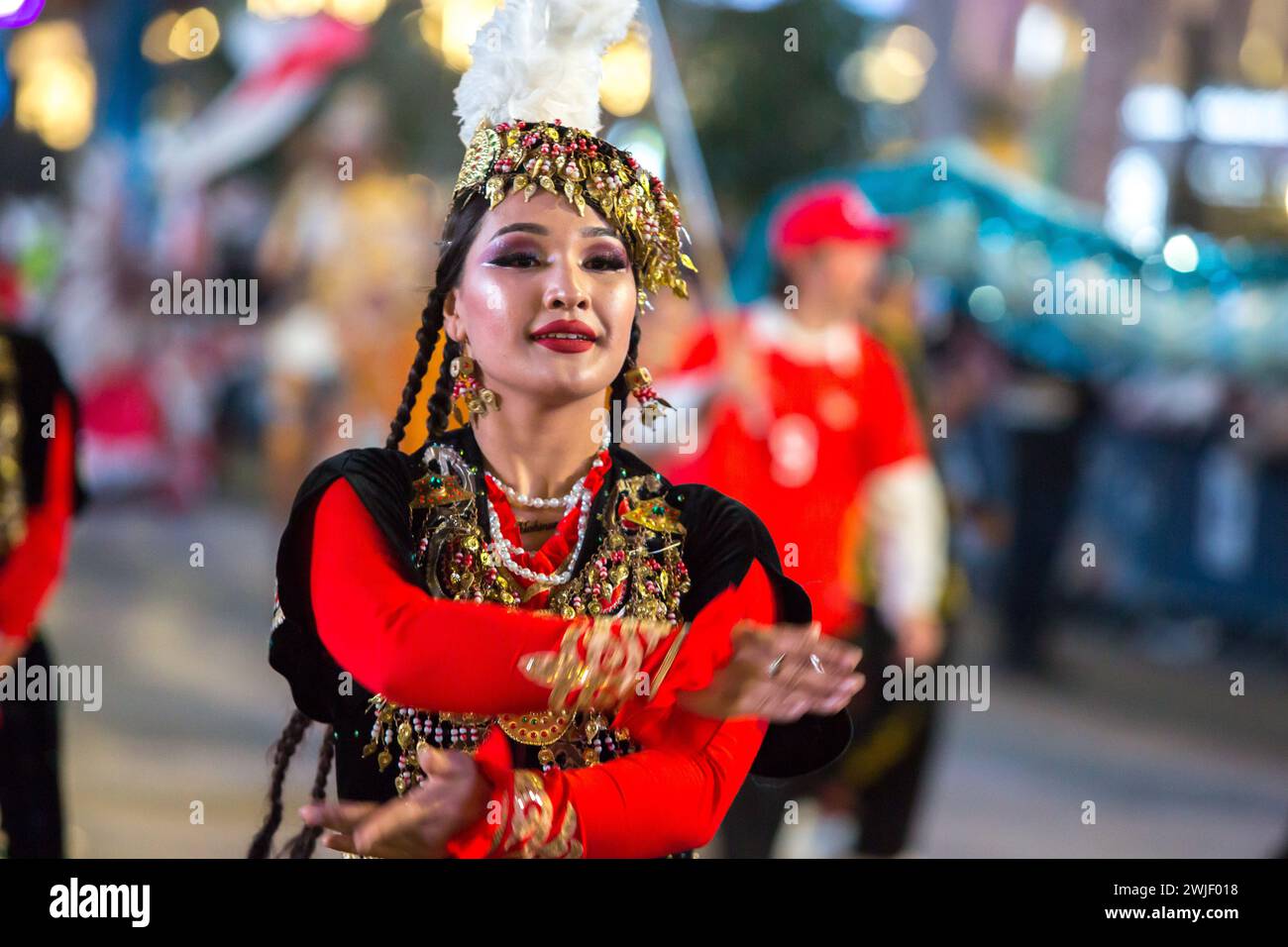 Lusail Boulevard Asian Cup 2023 final Parade Stock Photo - Alamy