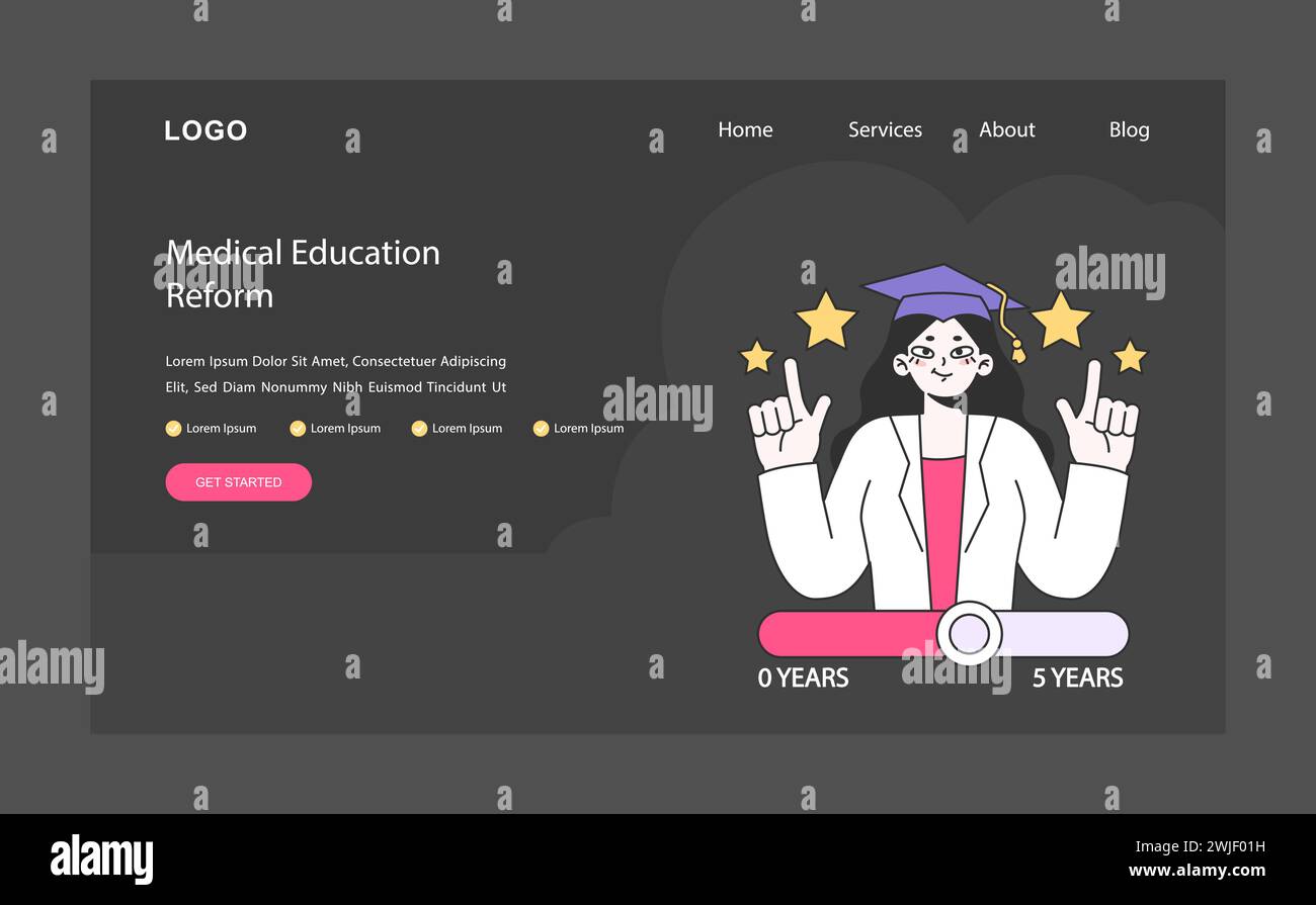 Medical Education Reform concept. Charting the progress of healthcare ... Medical Education Reform concept. Charting the progress of healthcare ...