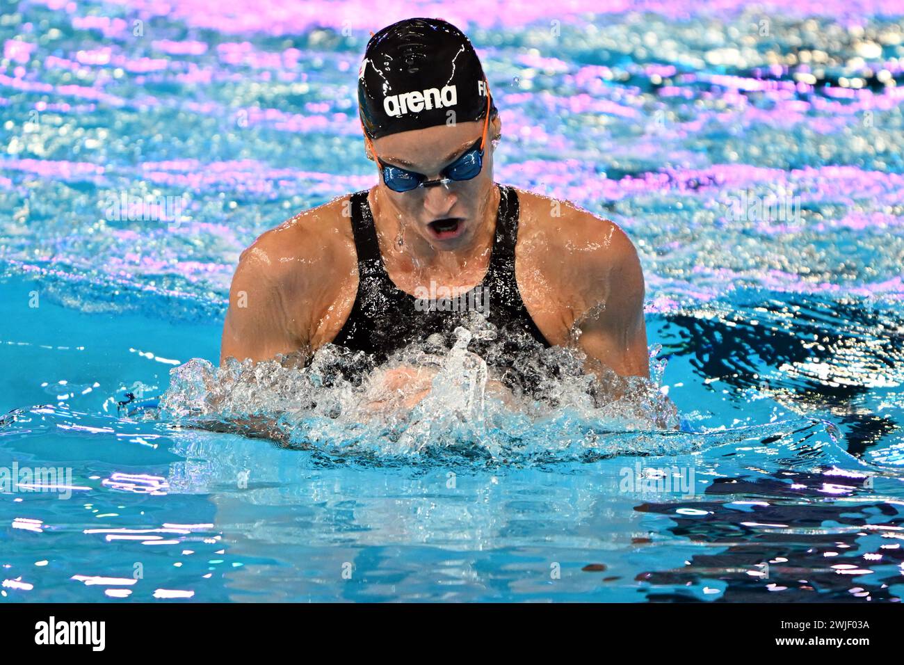 Doha, Qat. 15th Feb, 2024. Francesca Fangio from Italy in action during ...