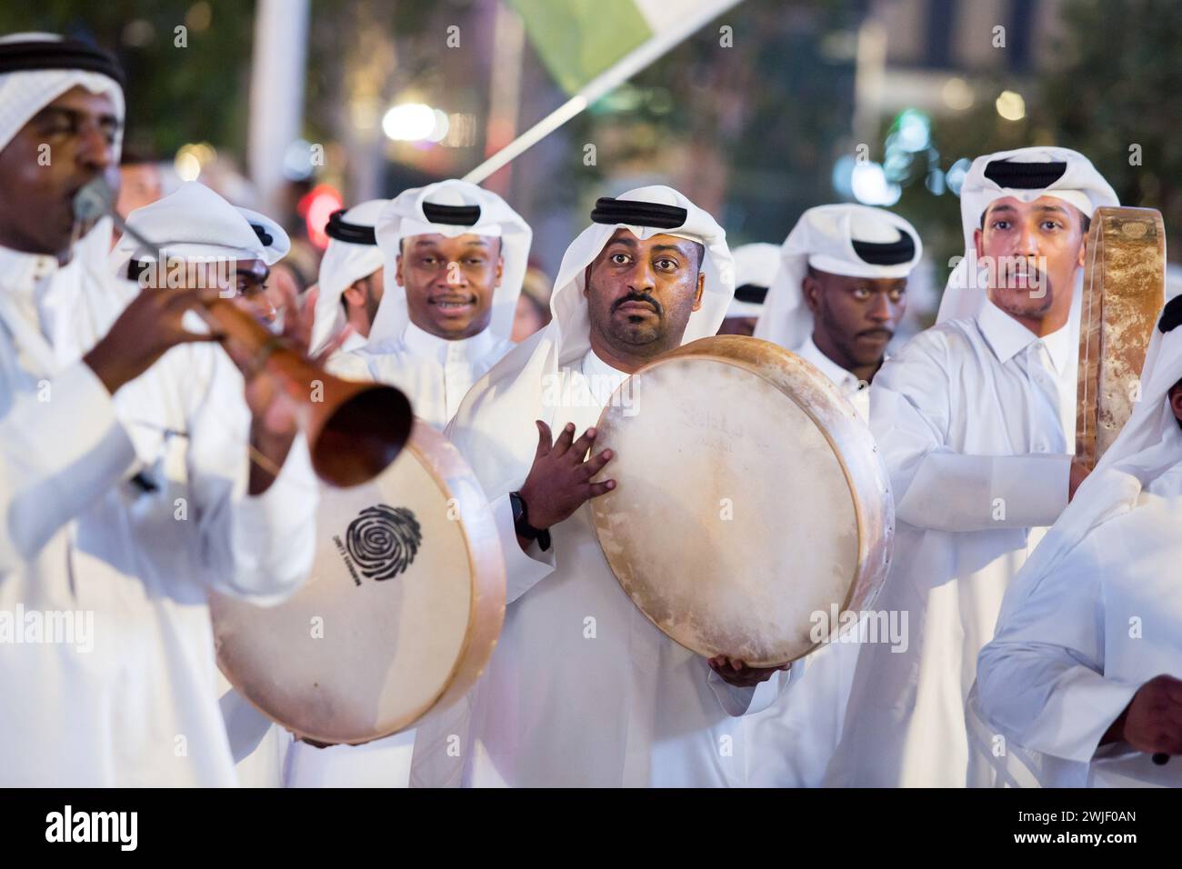 Lusail Boulevard Asian Cup 2023 final Parade Stock Photo - Alamy