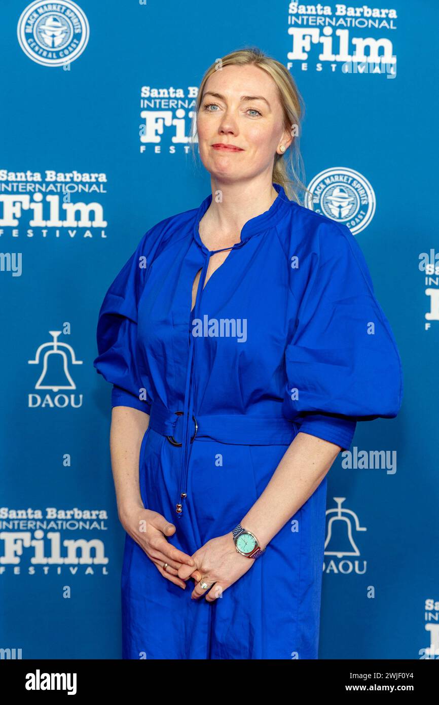 Santa Barbara, USA. 14th Feb, 2024. Red carpet arrivals: Olang Spissoy ...