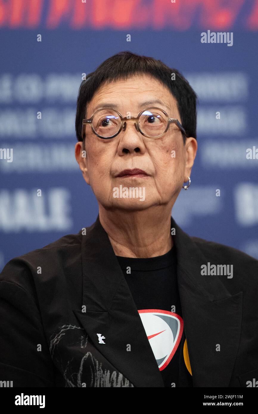 Ann Hui attending the Jury Press Conference during the 74th Berlinale International Film ...