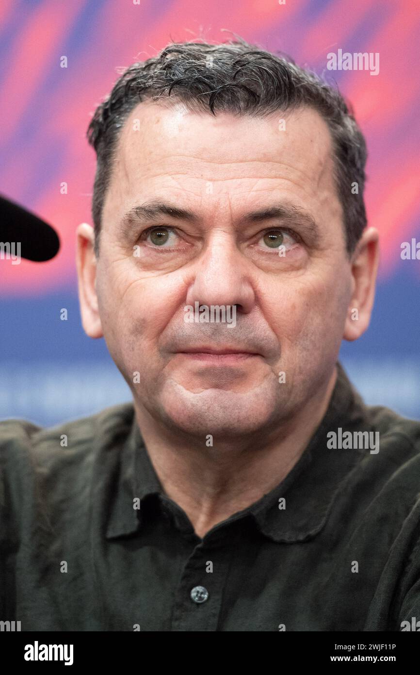 Christian Petzold attending the Jury Press Conference during the 74th ...