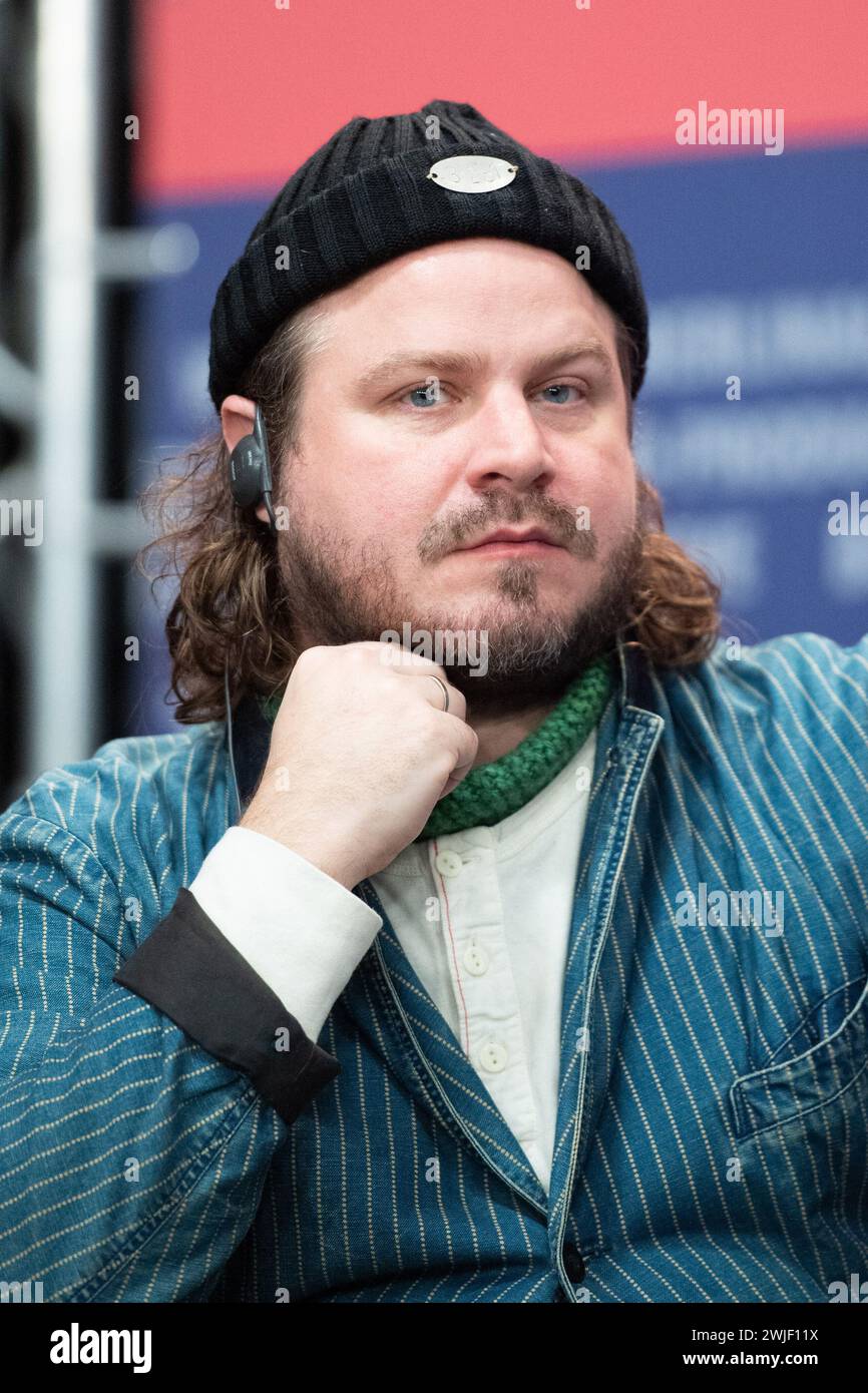 Brady Corbet attending the Jury Press Conference during the 74th ...