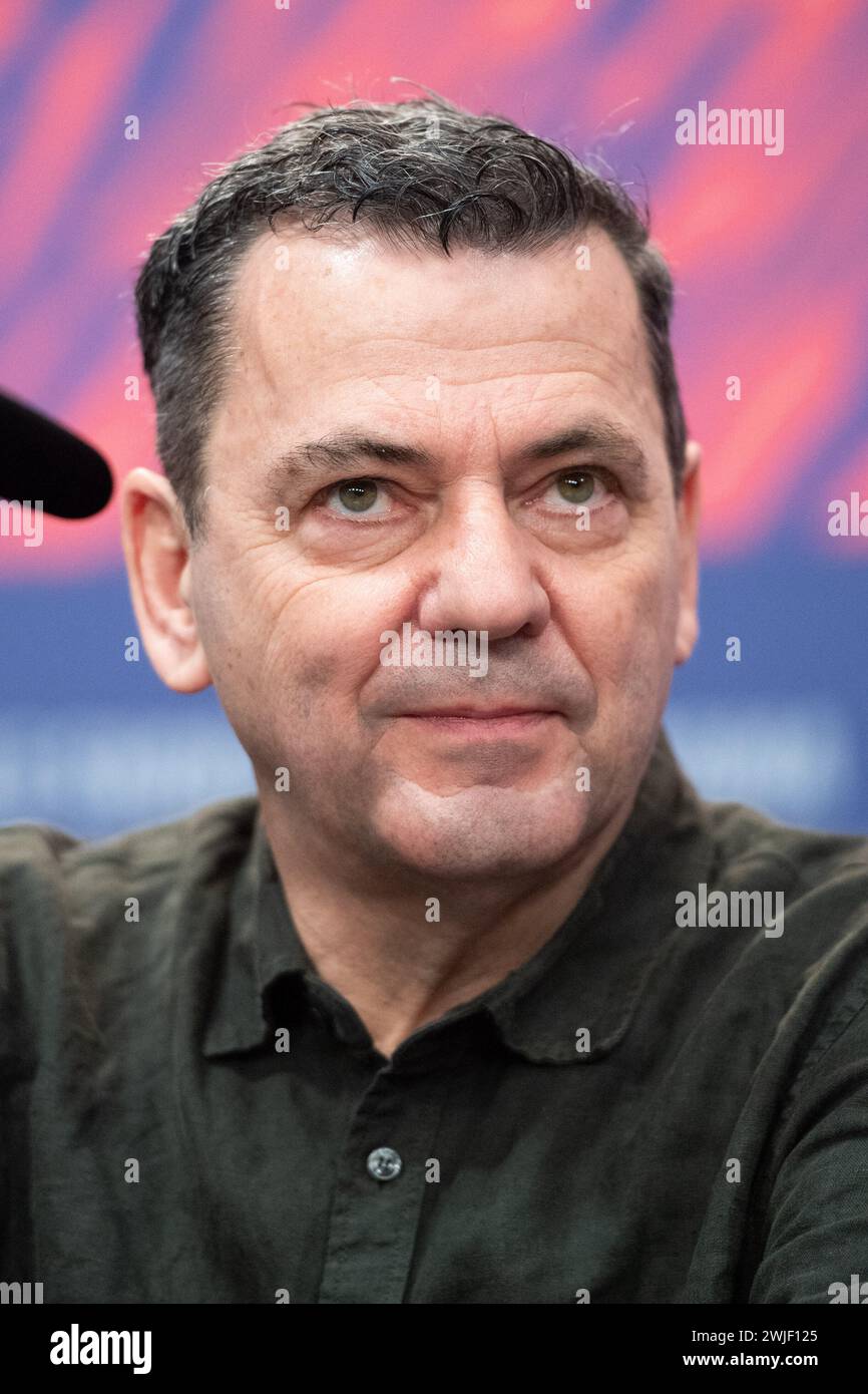 Christian Petzold attending the Jury Press Conference during the 74th ...