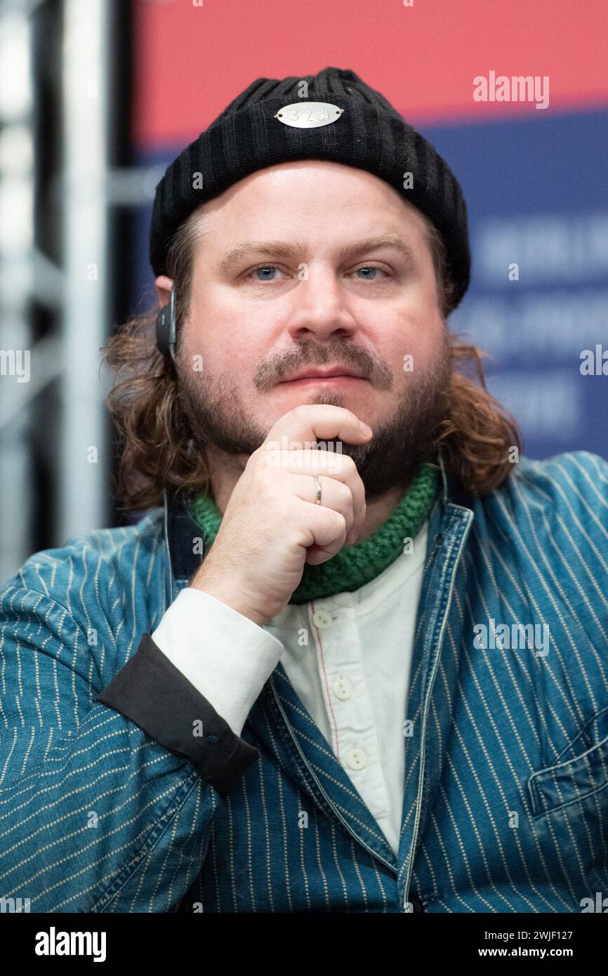 Brady Corbet attending the Jury Press Conference during the 74th ...