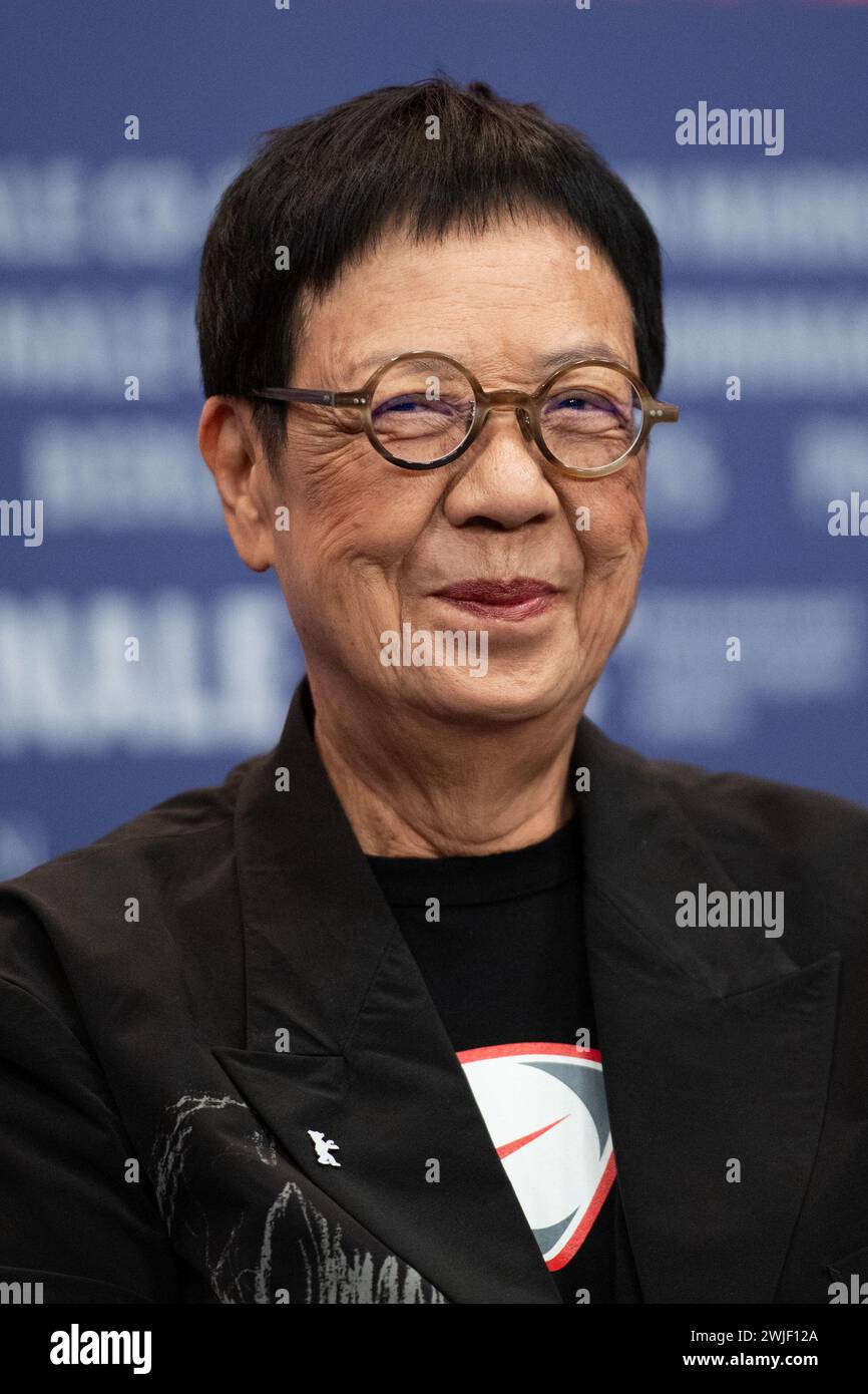 Ann Hui attending the Jury Press Conference during the 74th Berlinale ...
