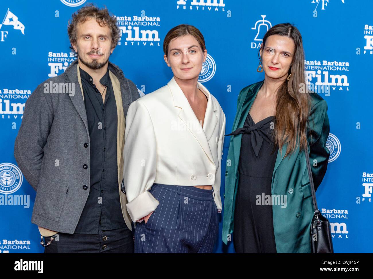 Santa Barbara, USA. 14th Feb, 2024. Red carpet arrivals: (L-R) Tomek ...