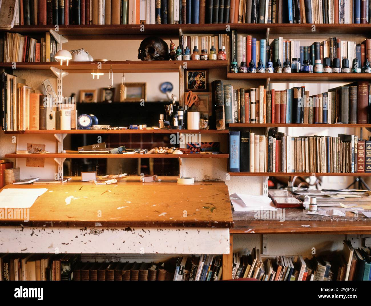 The author and artist Alasdair gray, writer of the book Poor Things at ...