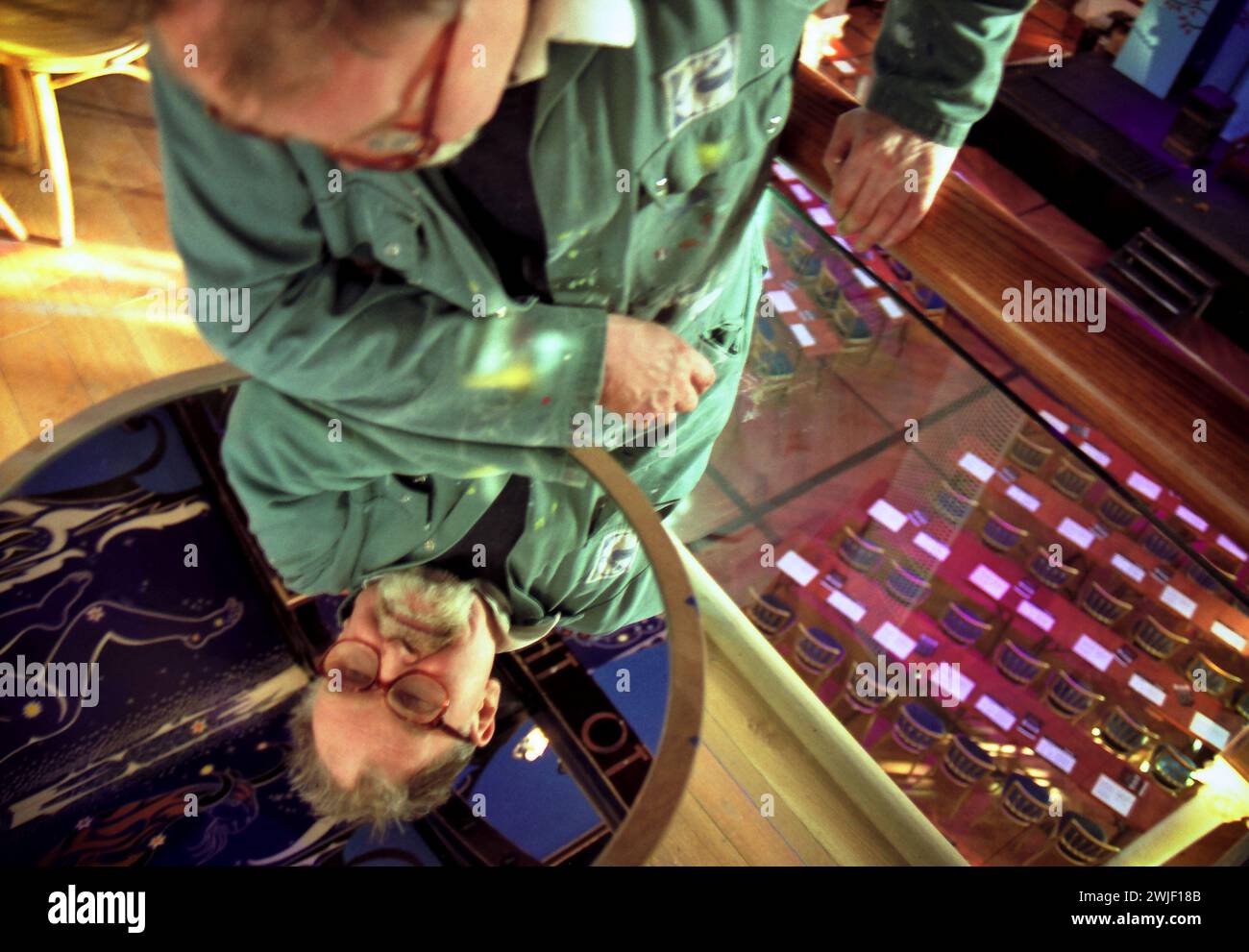 The author and artist Alasdair gray, writer of the book Poor Things at ...