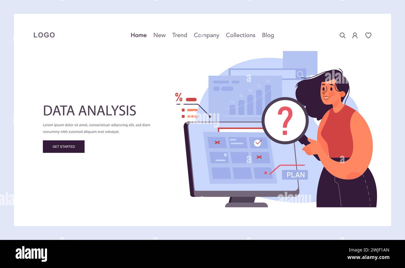 Content creation web banner or landing page. Social media marketing and digital promotion ...