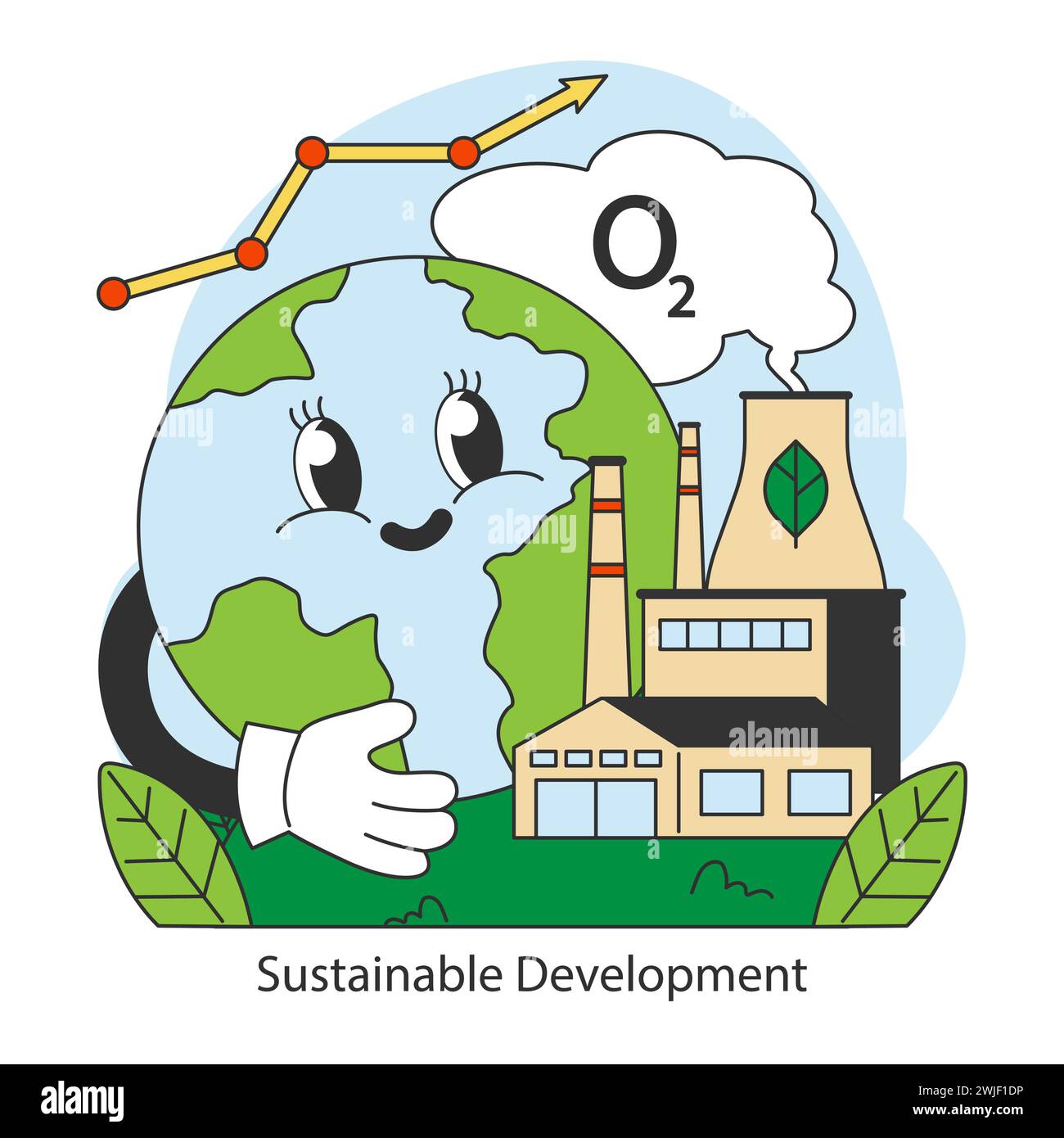 Sustainable Development concept. Integrates environmental health and ...