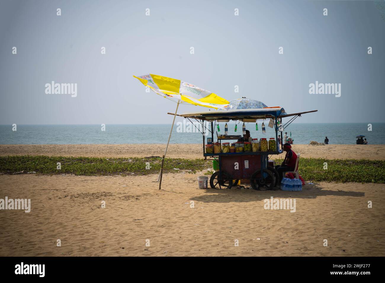 Calicut old sea bridge hi-res stock photography and images - Alamy