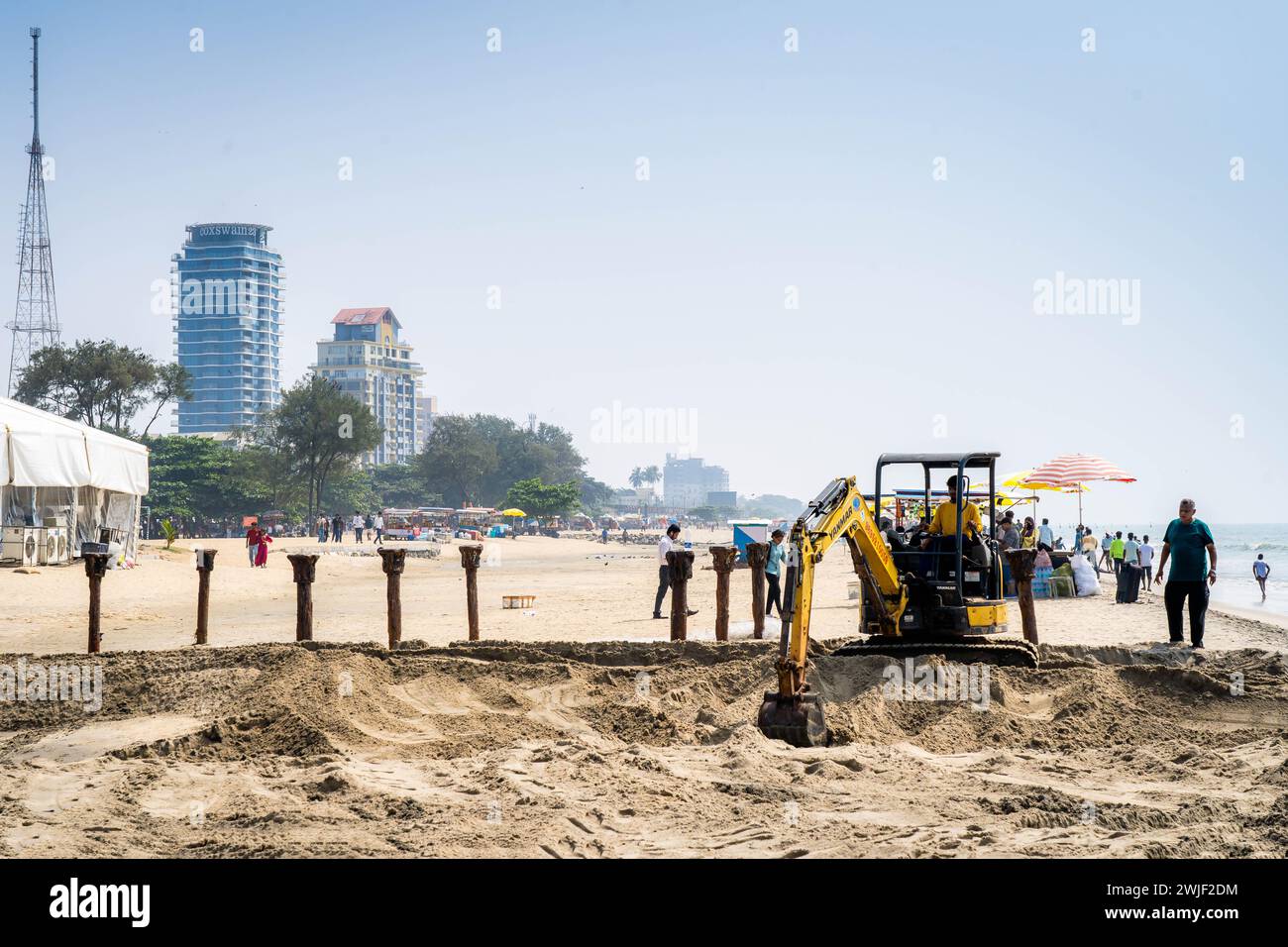 Calicut beach hi-res stock photography and images - Alamy
