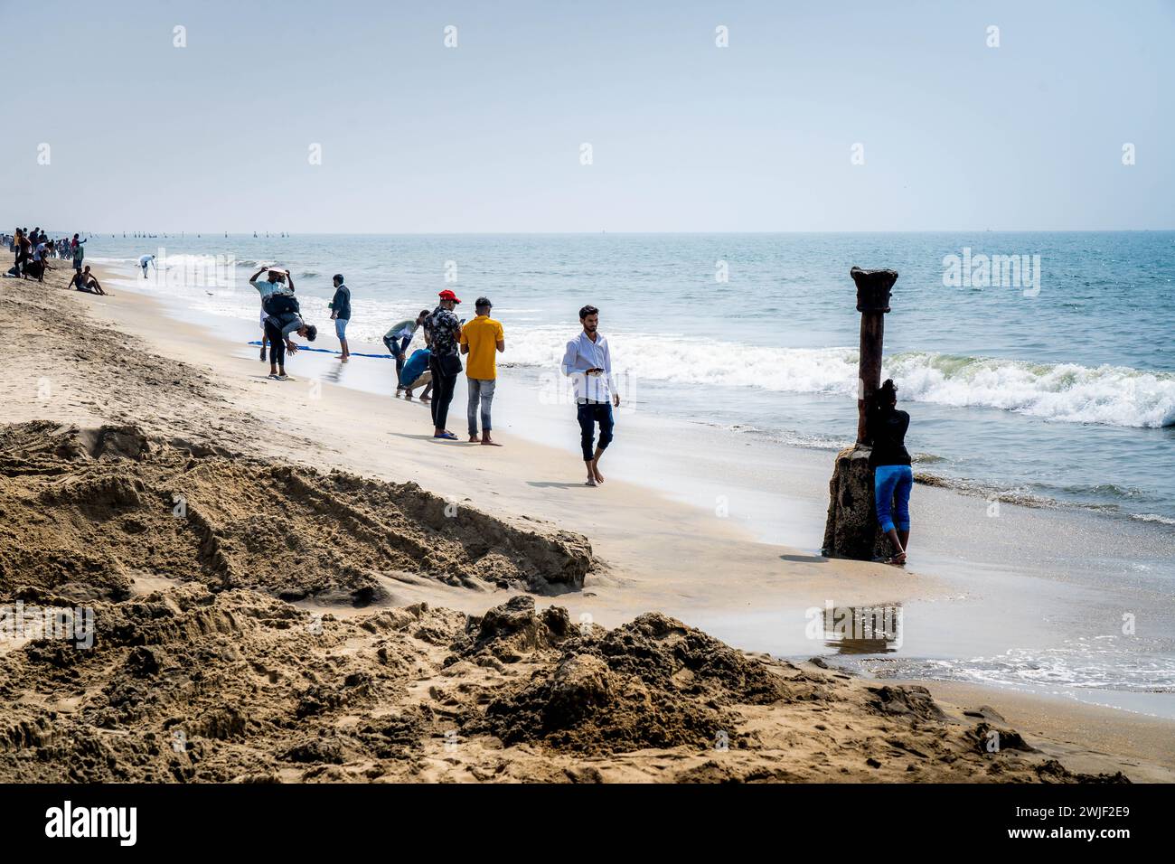 Calicut old sea bridge hi-res stock photography and images - Alamy