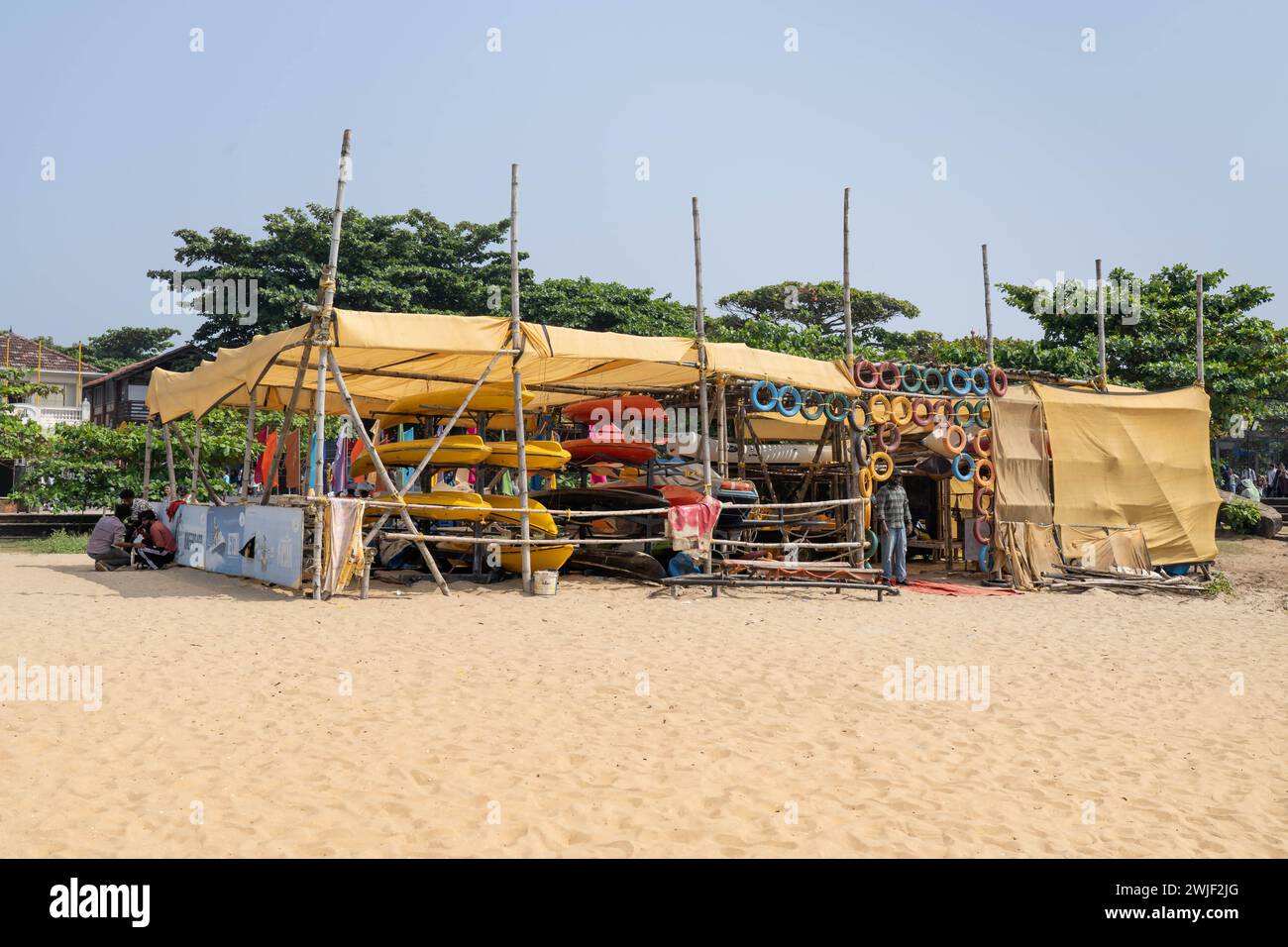 Calicut old sea bridge hi-res stock photography and images - Alamy