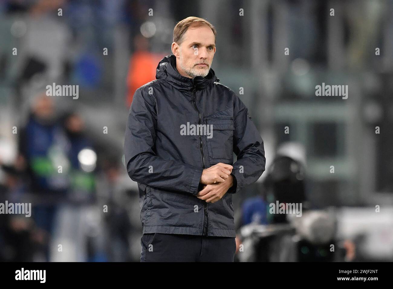 Thomas Tuchel head coach of Bayern Munchen during the Champions League ...