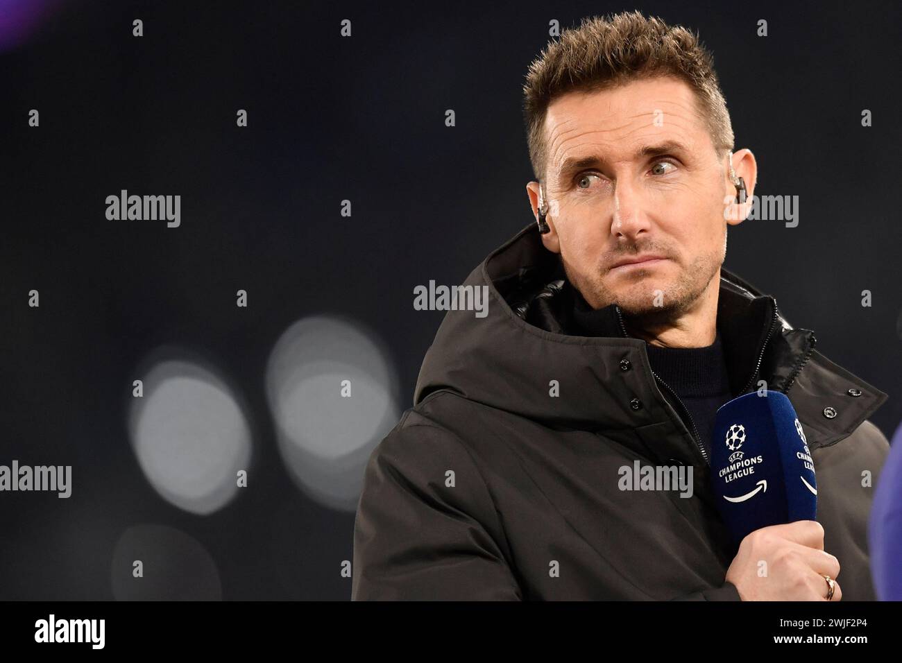 Miroslav Klose before the Champions League football match between SS ...