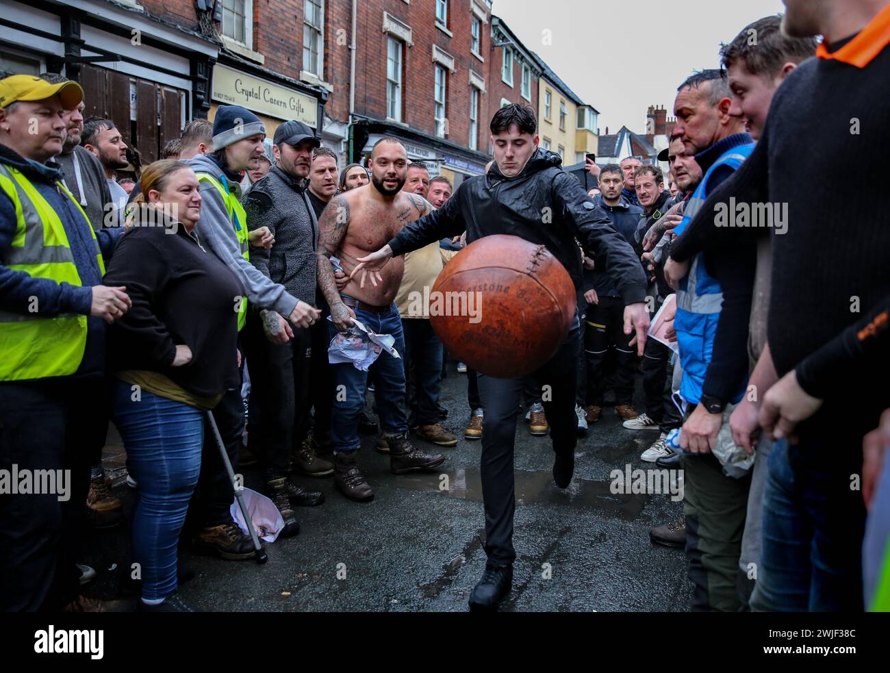 Atherstone ball game 2024 hi-res stock photography and images - Alamy