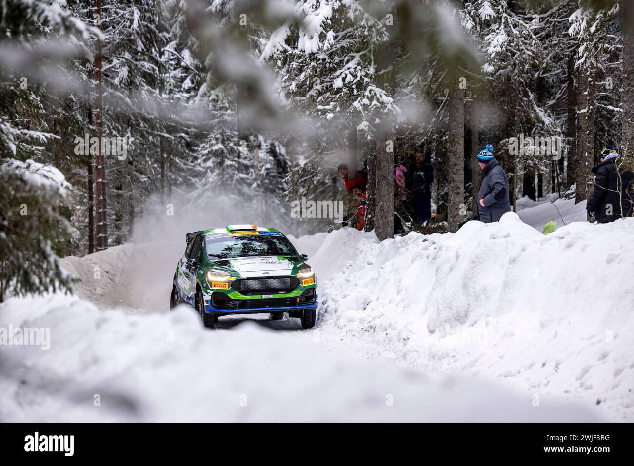49 Eamonn KELLY, Conor MOHAN, Ford Fiesta Rally3, action during the ...