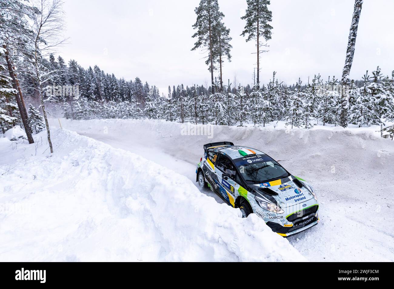 30 CREIGHTON William, REGAN Liam, Ford Fiesta Mk II Rally2, action ...