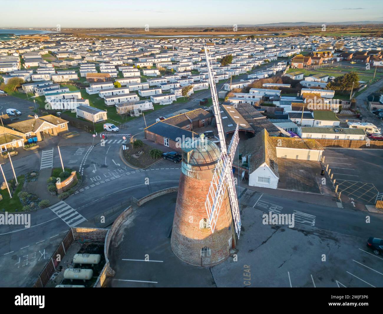 medmerry windmill is a grade 2 listed tower mill on the west sussex ...