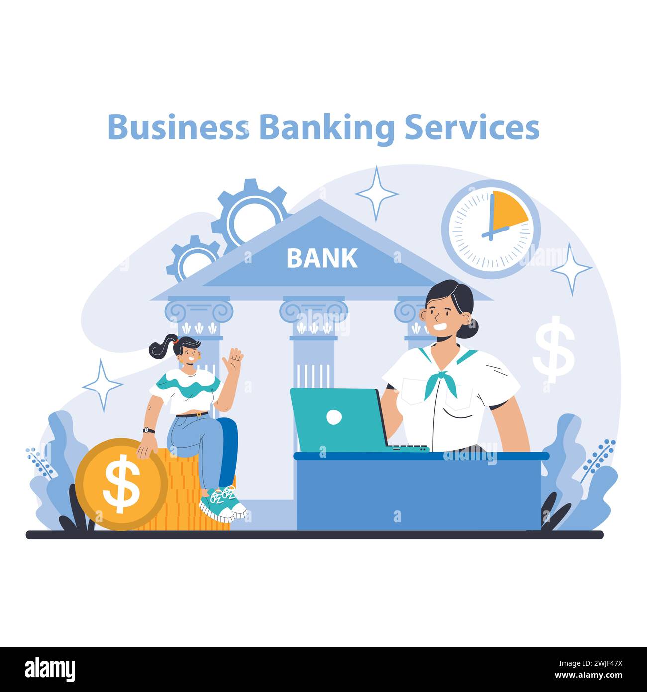 Business Banking Services concept. Tailored financial solutions for ... Business Banking Services concept. Tailored financial solutions for ...