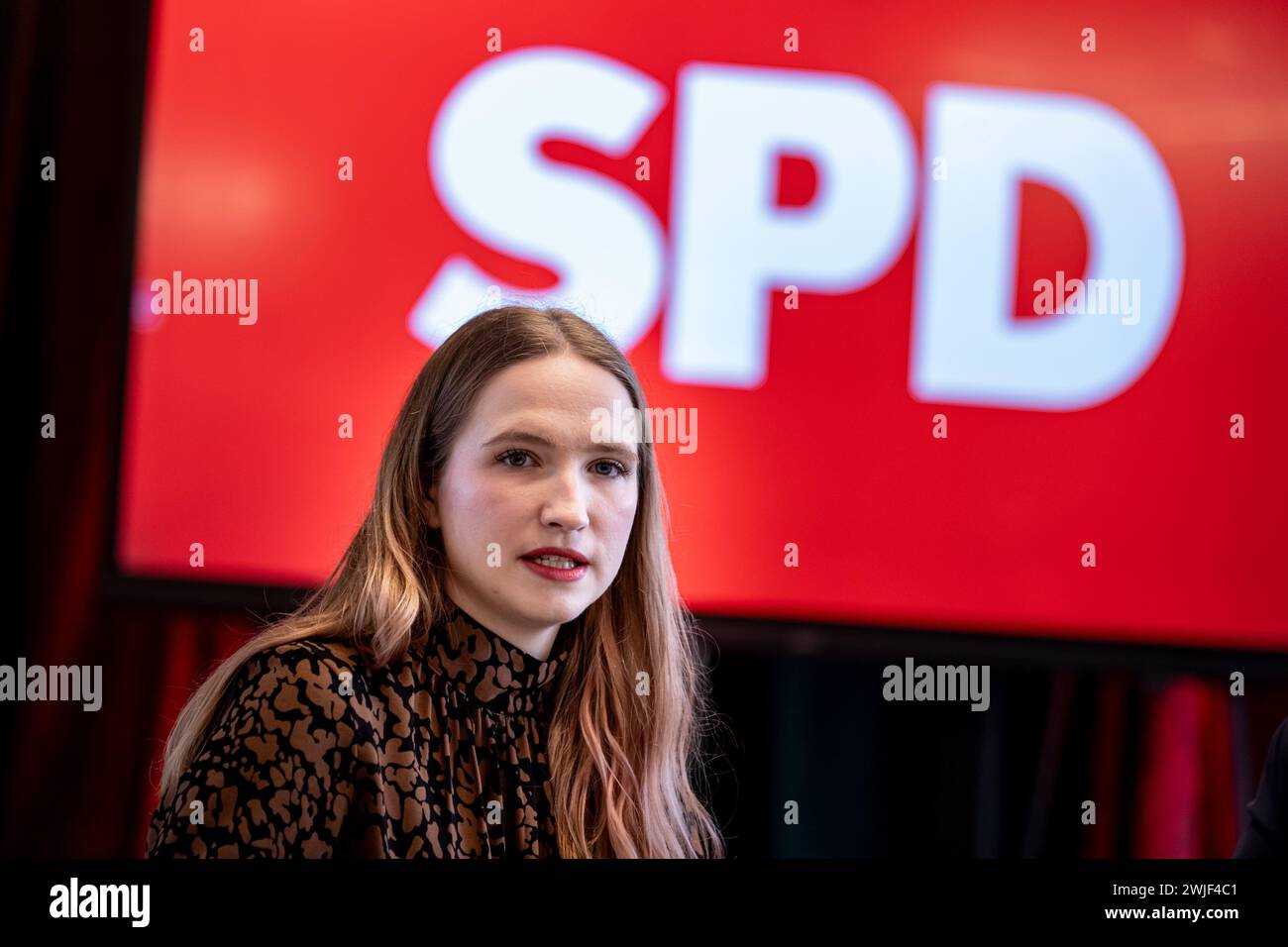 Berlin, Germany. 15th Feb, 2024. Luise Lehmann (SPD), district ...