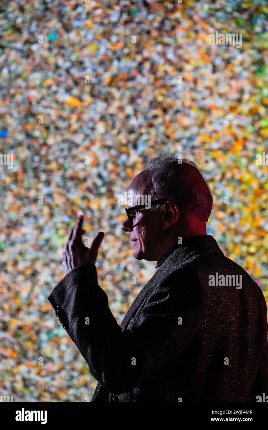 London, UK. 15th Feb, 2024. Hans Ulrich Obrist of the Serpentine with ...