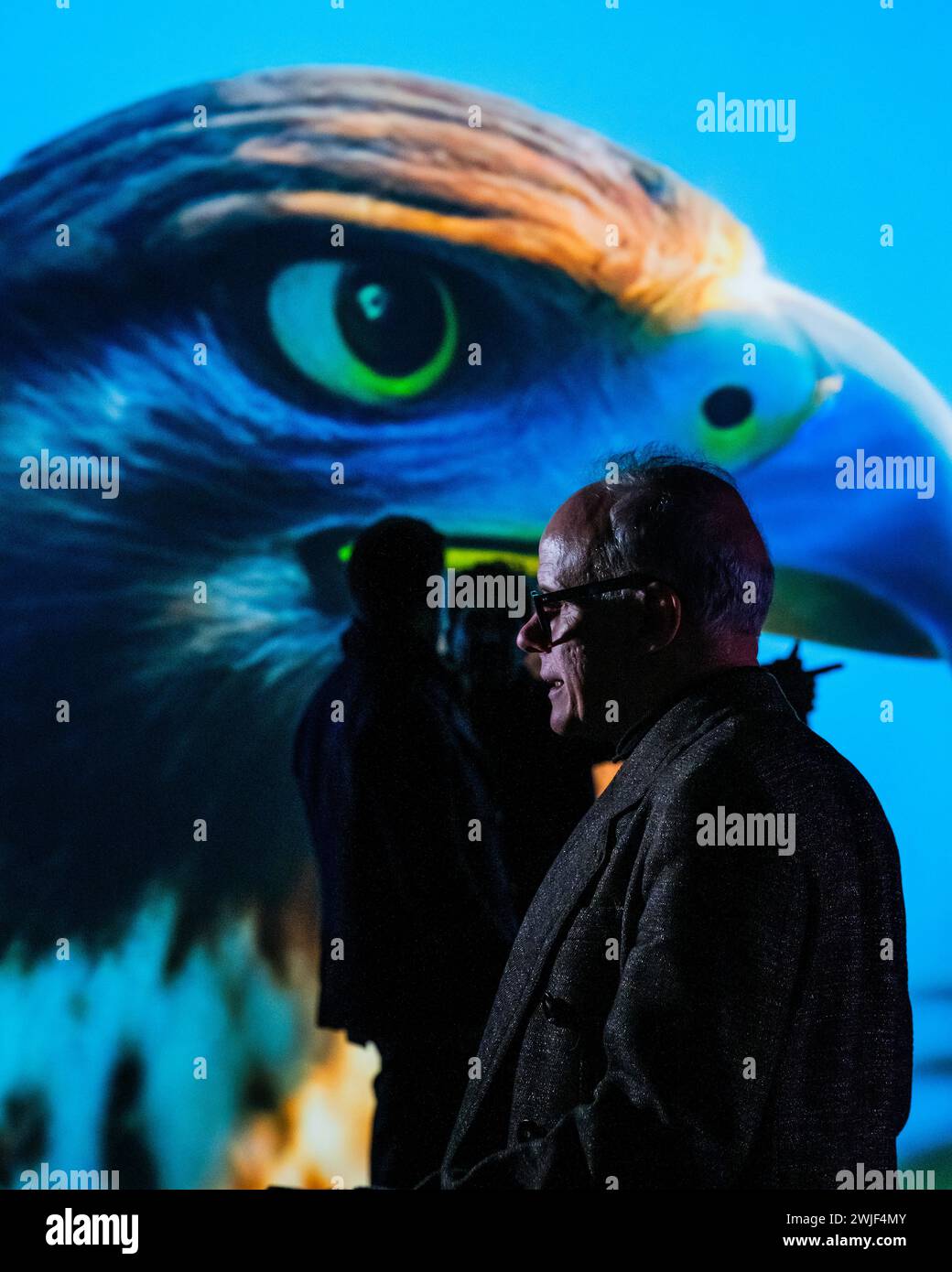 London, UK. 15th Feb, 2024. Hans Ulrich Obrist of the Serpentine with ...