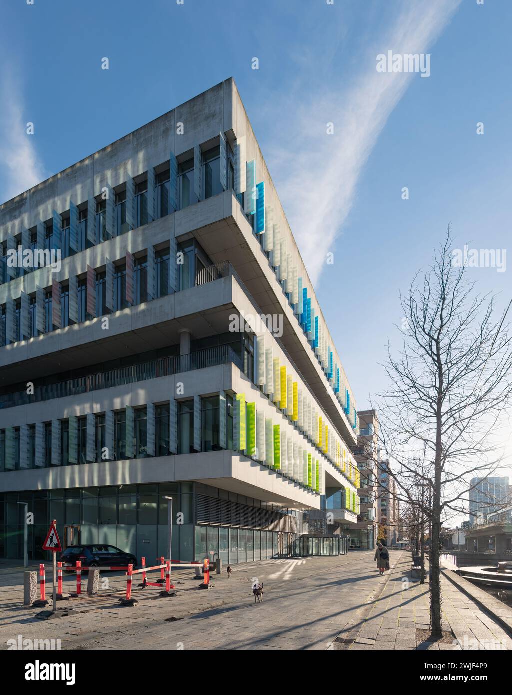 Copenhagen, Denmark - Ørestad College by 3XN Stock Photo - Alamy