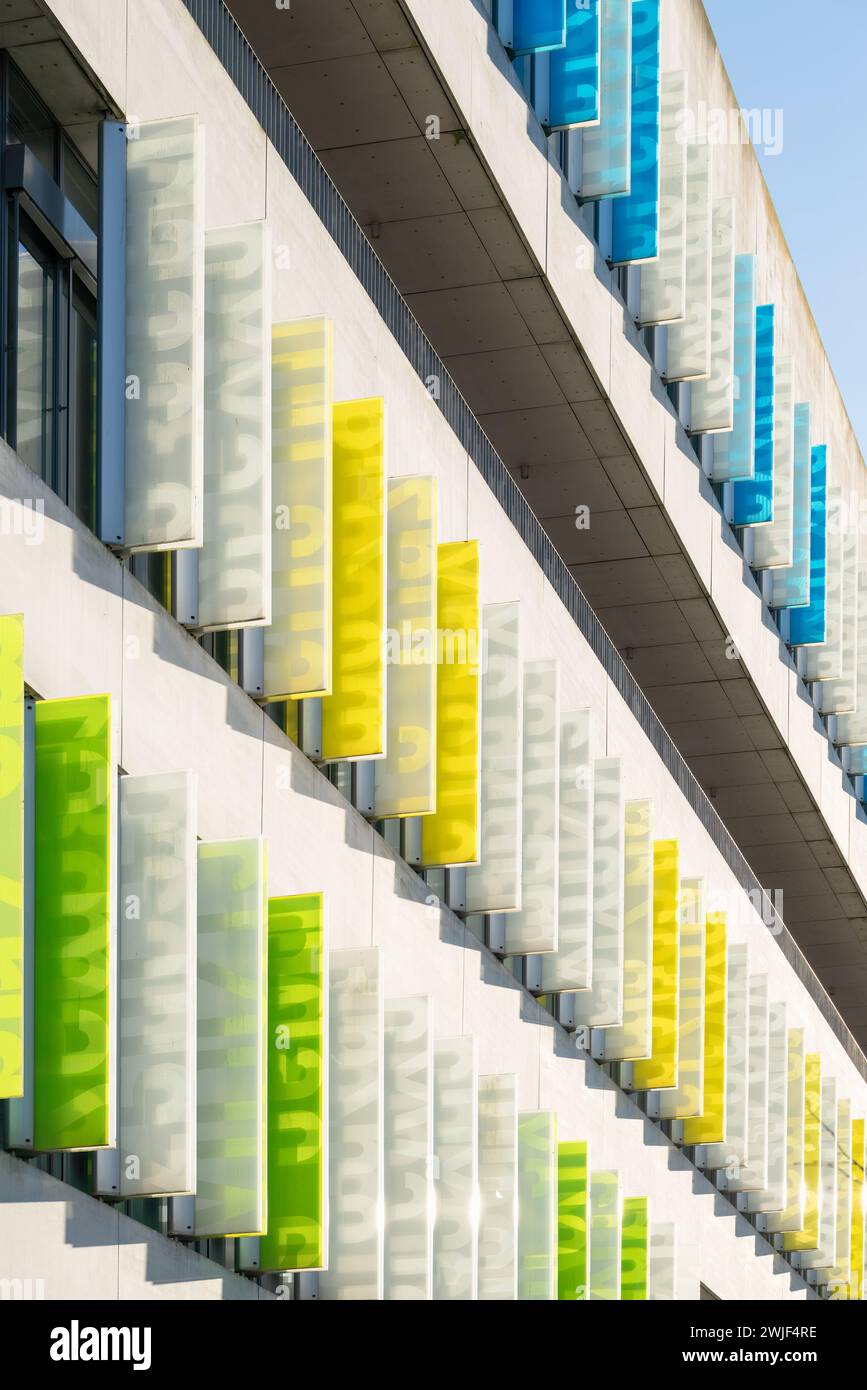 Copenhagen, Denmark - Ørestad College by 3XN Stock Photo - Alamy