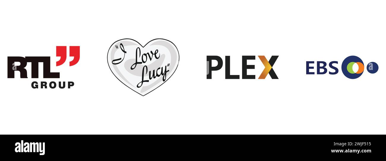 I love lucy logo hi-res stock photography and images - Alamy