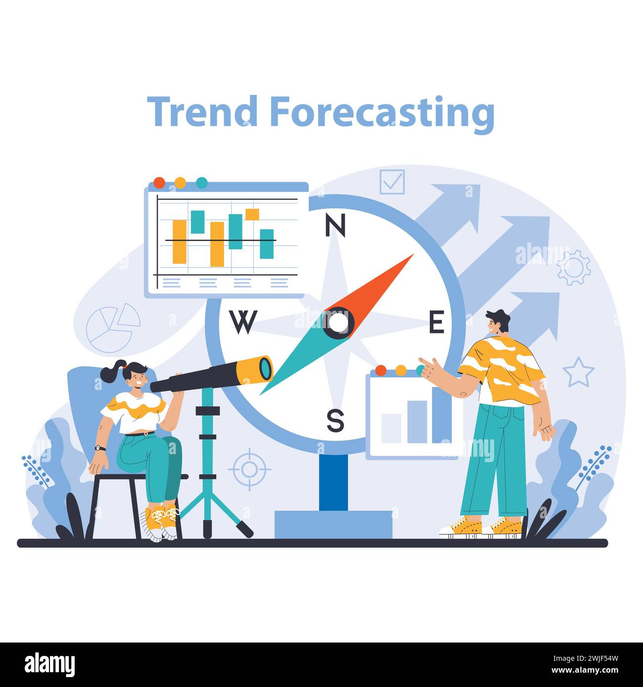 Trendwatching Stock Vector Images - Alamy