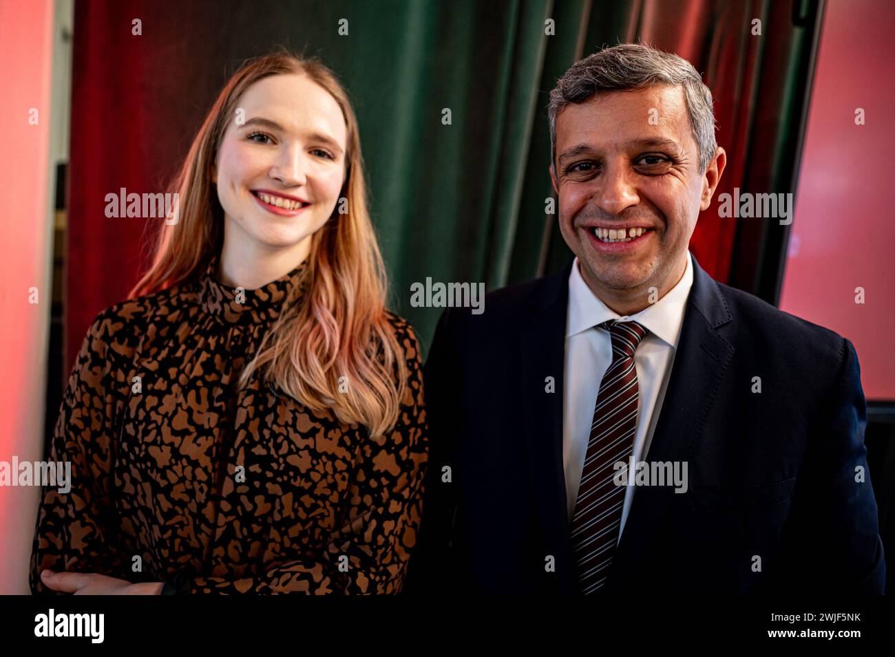 Berlin, Germany. 15th Feb, 2024. Raed Saleh (SPD), co-chair of the SPD ...