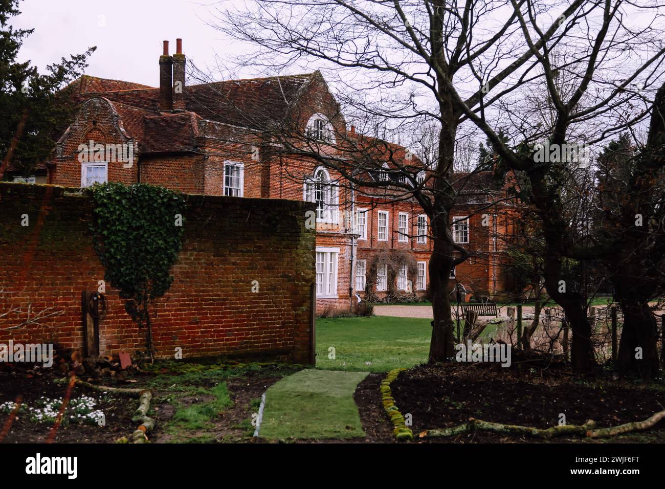 West Horsley Place (Button House), Surrey, England, UK, Feb 2024 Stock ... West Horsley Place (Button House), Surrey, England, UK, Feb 2024 Stock ...