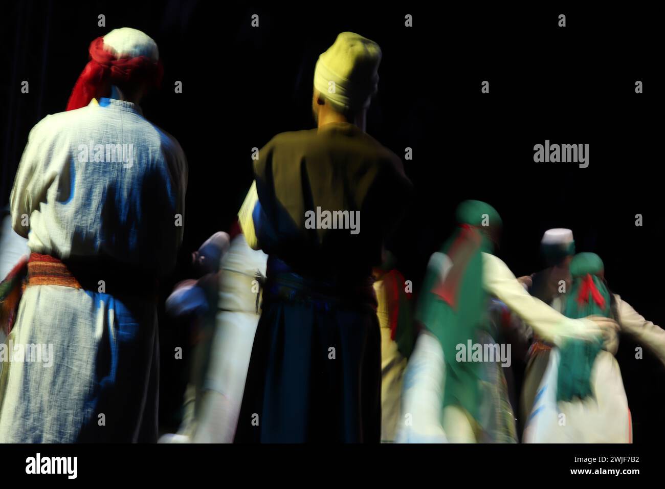 Semah, the group dances by turning around itself, is an Anatolian ...