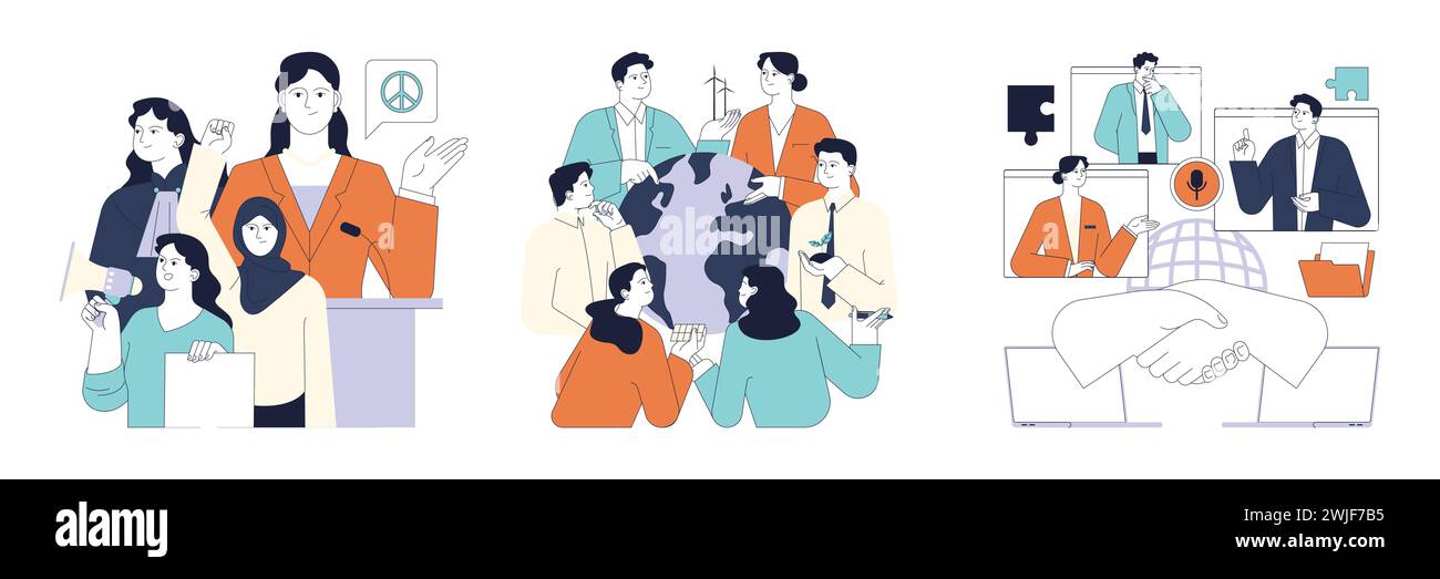 Politics in education Stock Vector Images - Alamy