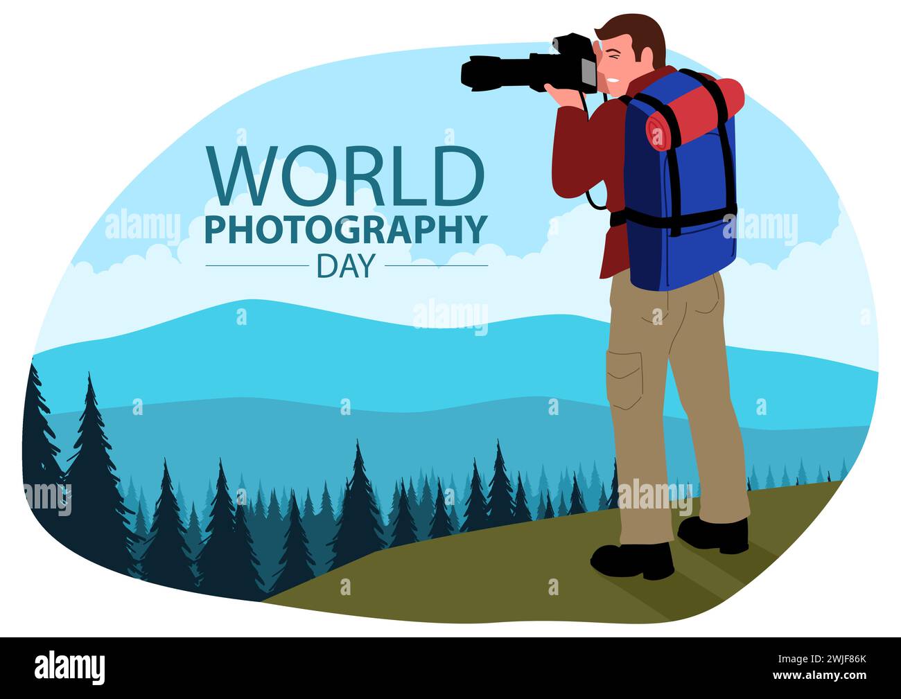 Serene photography Stock Vector Images - Alamy