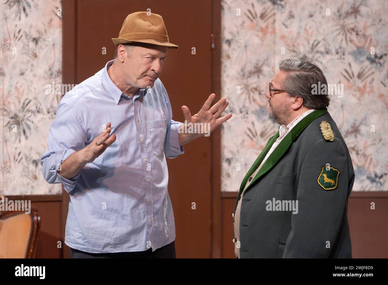 Dieter Krause Tom Gerhardt und Herbert Stephan Bieker L-R in ...