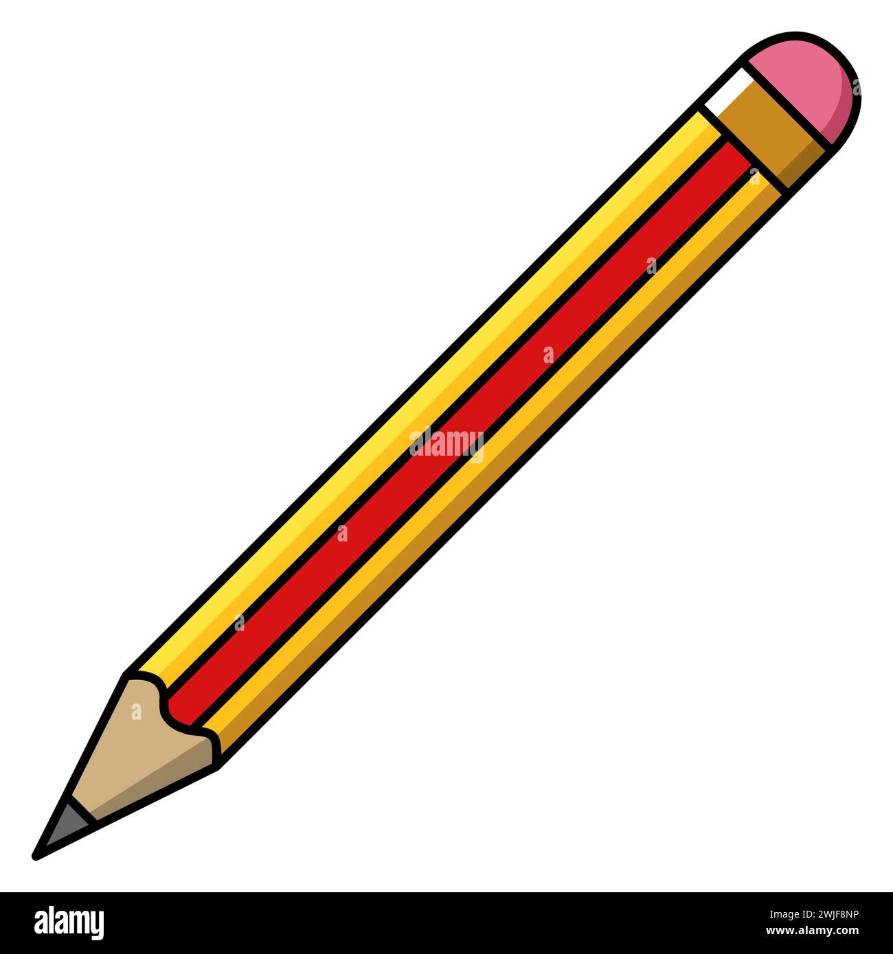 Pencil outline hi-res stock photography and images - Alamy