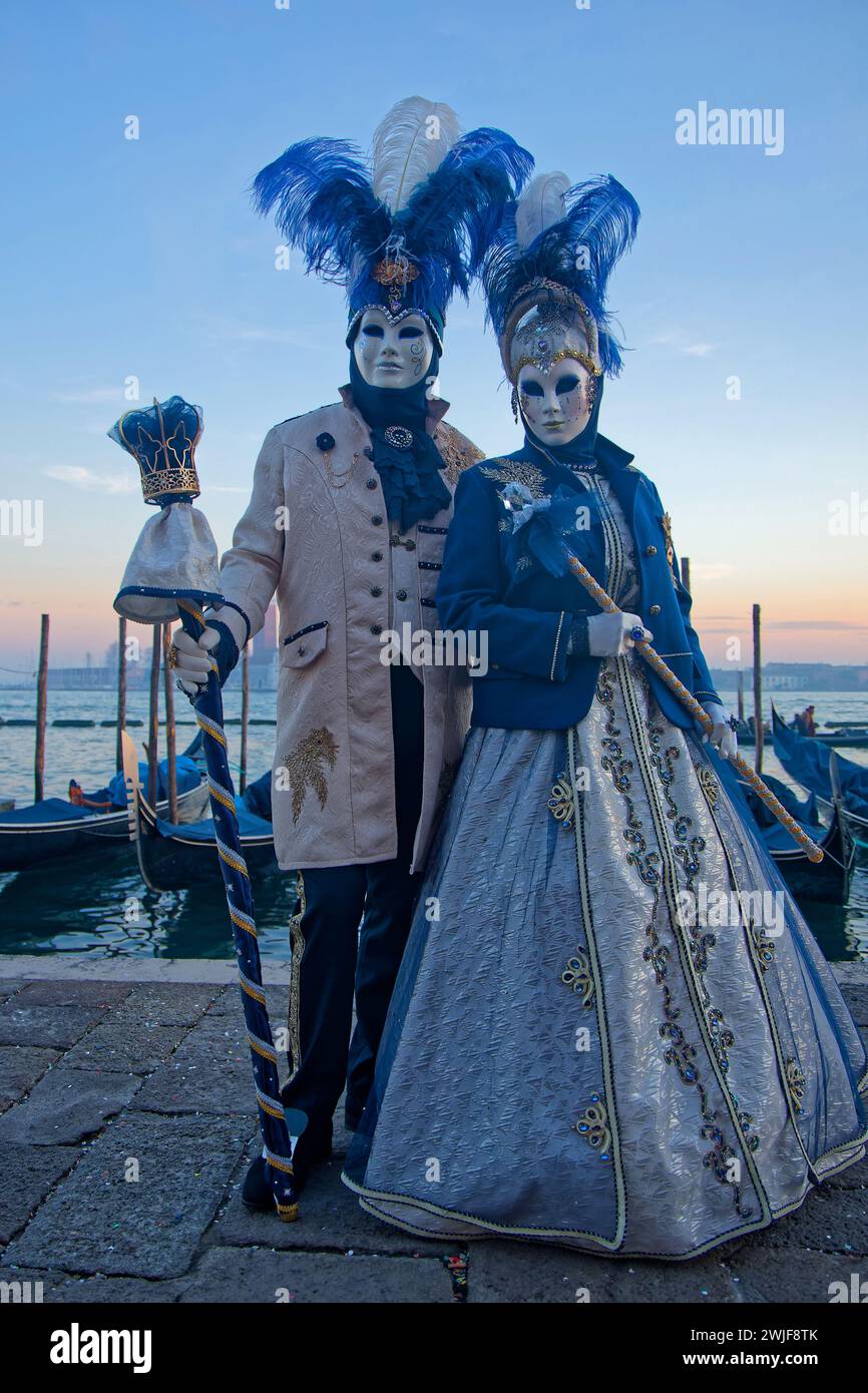VENICE, ITALY, February 2, 2024 : The Carnival of Venice (Carnevale di ...