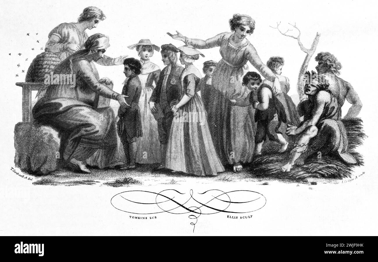 Charity work victorian Black and White Stock Photos & Images - Alamy